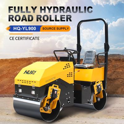Cina 5.5L Serbatoio di carburante 1,5 tonnellate Full Hydraulic Construction Machinery Road Roller per la riparazione stradale in vendita