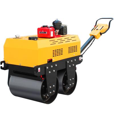 Cina 0.5 Tonnes Walk Behind Double Drum Vibratory Roller Road Roller con punto di vendita unico in vendita
