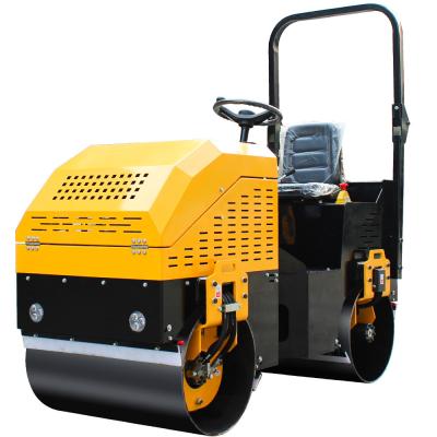 Cina 18.6 kW Gasolina Vibratore idraulico in tandem Compattatore di asfalto Roller stradale da 1 a 5 tonnellate in vendita