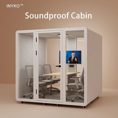 China Cabina de oficina insonorizada modular portátil, módulo de trabajo prefabricado para el hogar en venta