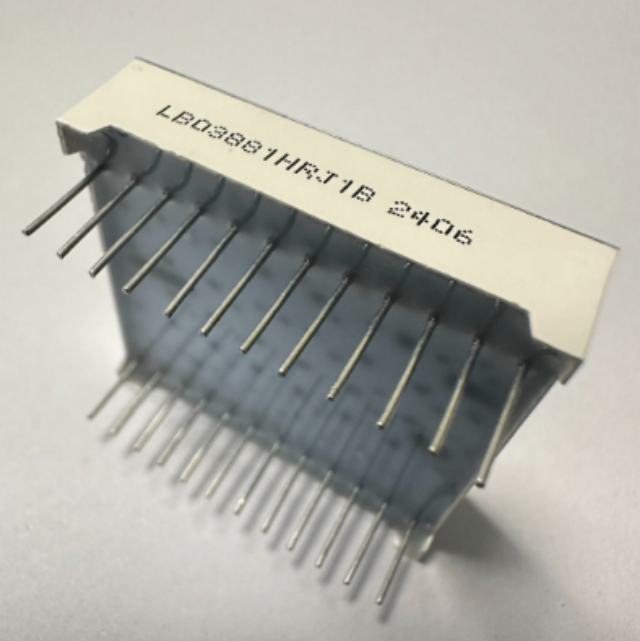 LED dot matrix with power connection