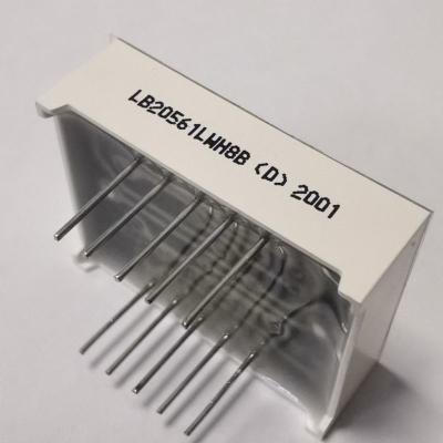 중국 일반 카थो드 7 세그먼트 LED 디스플레이 듀얼 디지털 14.2mm 흰색 판매용