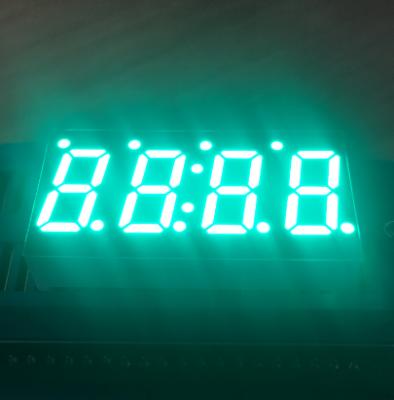 Καθαρό πράσινο 0,49 ίντσες 4 ψηφία 7 τμήματα LED οθόνη κοινό κάθοδο για τον ελεγκτή θερμοκρασίας