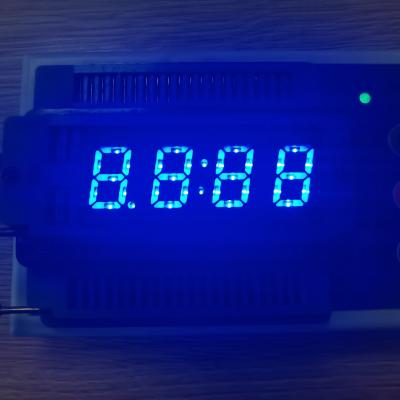 20mA 0.4inch χάντρες λαμπτήρων επίδειξης SMD 7 οδηγήσεων τμήματος τετραψήφιες