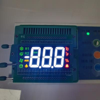 Chine Affichage à LED ultra blanc/rouge de segment du chiffre 7 de /Yellow /Green 3 pour le contrôle de température à vendre