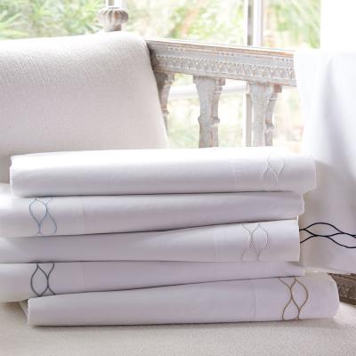 Cina 90gm Set letto ricamato in microfibra 3pcs e 4pcs per la stanza dei bambini ricamo incluso in vendita