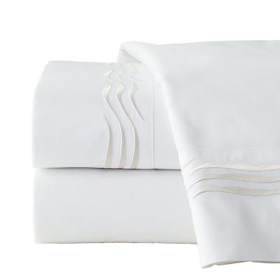 Cina 75GSM 100% poliestere microfibra biancheria da letto moda con bel ricamo 4PCS Made in vendita