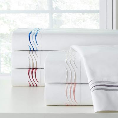 Cina Home Set di lenzuola ricamata Set di biancheria da letto in standard nazionali Grado di resistenza al colore in vendita