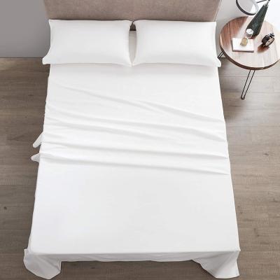 Cina 4 pezzi di cotone 100% di lusso morbido traspirante di tasca profonda lenzuola da letto set con portatile in vendita