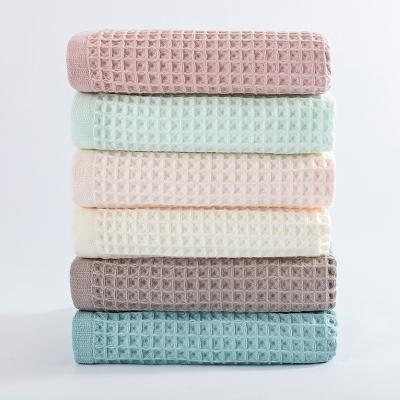 Cina Cotton morbido Waffle Tissue Blanket 1pc quantità lavato e tinto Perfetto per il bambino in vendita