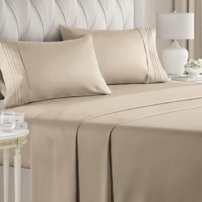 Cina Extra Soft Woven Hotel Luxury Sheets 1,5-2 Kg Tasche profonde raffreddamento traspirante in vendita