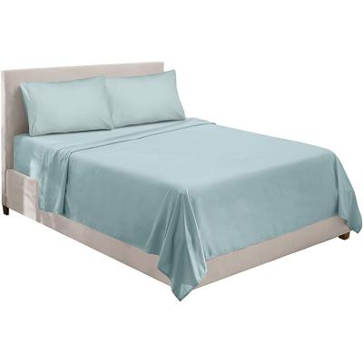 Cina Home/Hotel/Dominio Non Riempimento Grigio Blu Tessili Domestici Quattro Piece Set 100% Poliestere in vendita