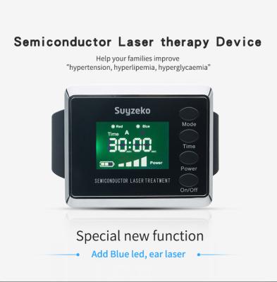 Cina Orologio a basso livello domestico di terapia laser dell'attrezzatura medica 650nm dal diodo LLLT di uso in vendita
