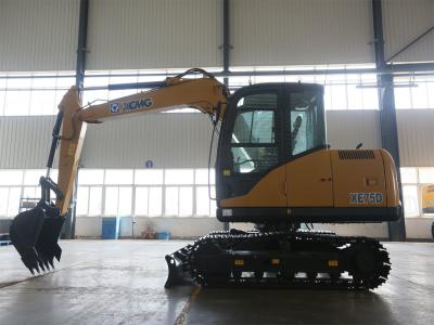 China 0.3m3 Bucket capacity XCMG 7.5 ton Hydraulic Crawler Excavator XE75D with KUBOTA engine for sale