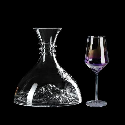 China Bulk Artisan-Crafted Crystal Wine Decanter Aerator | 1500mL Luxury Carafe, Distributor-Ready for sale
