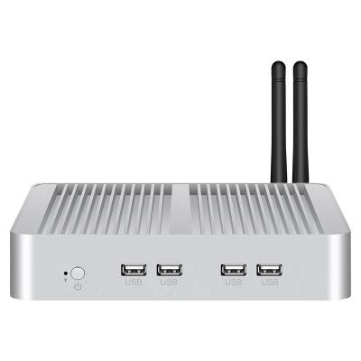 China Processador Intel Celeron J1900 PC sem ventilador com DDR3L até 8GB e LAN duplo Dual COM à venda