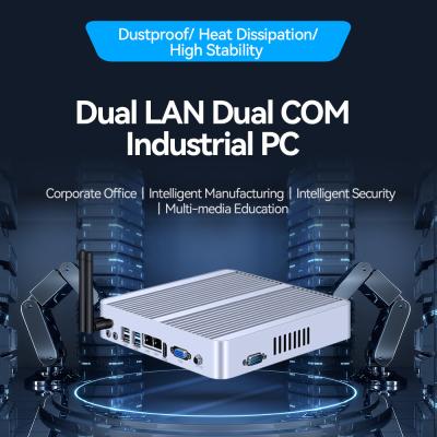 China Processador Intel Celeron J1900 PC sem ventilador com DDR3L até 8GB e LAN duplo Dual COM à venda