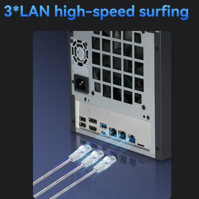 China NAS-server N150 6-Bay Host Interface NAS Netwerkopslagbehuizing Te koop