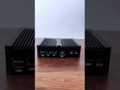 Intel N100 Prozessor mit Dual LAN Dual COMs und Triple Displays Industrie-PC