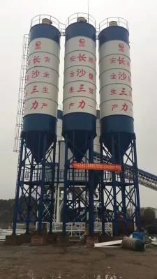 50 Ton 100 Ton Cement Silo Steel Storage Batching Concrete Mixing Plant Single