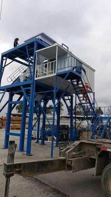 중국 자동 블록 전조 콘크리트 플랜트 배치 기초 50m3/h 75m3/h 120m3/h 판매용