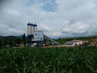 Κίνα HZS180 αυτόματο έτοιμο εργοστάσιο ανάμειξης σκυροδέματος μεταγωγική ζώνη εργοστάσιο ανάμιξης σκυροδέματος με δίδυμο άξονα προς πώληση