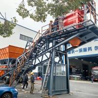 Quality Universal Small Dry Mix Concrete Batching Plant Mobile 90m3/H for sale