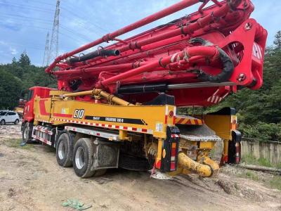 China Gebruikte Putzmeister betonpomptruck 56m/62m voor glad betonnen gieten Te koop