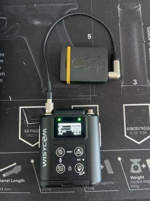 中国 Timecode Cable For Wisycom MTP60 From Tentacle Sync 3.5mm TRS To FVB 00 3 Pin For Audio Ltd A10-TX Transmitter 7.9In 販売のため