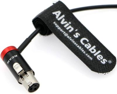 China Perfil bajo TA3F de los cables de Alvin a los dispositivos del sonido de los receptores de XLR 3 Pin Male Audio Cable For Lectrosonics SRC los 60cm los 24in en venta