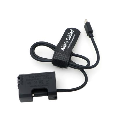China NP-FW50 Dummy Battery to USB-C Type-C PD QC Power Cable for Sony A6000|A6500|A6300|A7R|A7| A33|A35|A37|A55|A7S Cameras zu verkaufen