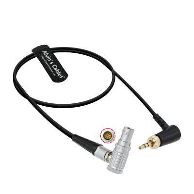중국 알빈의 케이블 Deity TC-1 3.5mm TRS를 오른쪽 각도로 잠그고 EXT 9 핀 타임코드 케이블 RED 코모도 V-랩터 카메라 50cm 판매용
