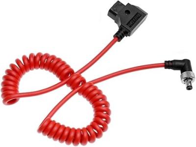 중국 알빈의 케이블 엑스트라 소프트 Dtap 로킹 DC 2.1 직각 케이블, 비디오 장치 PIX-E7 PIX-E5 모니터, 홀리랜드 마스 400s를위한 아토모스 닌자 Dtap 전력 코일 케이블 판매용