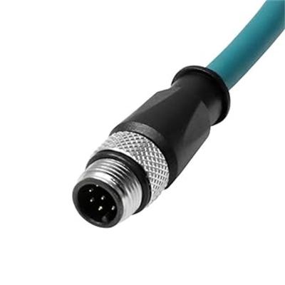 Chine Alvin's Cables M12 A-Code 8 Pins mâle à ouverture du câble d'entrée/sortie d'alimentation Cat6a hautement flexible blindé pour Cognex Keyence Basler à vendre