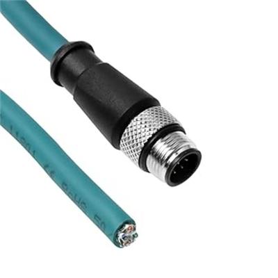 China Alvin's Cables M12 A-Code 8 Pin Männlich bis offenes Ende Strom I/O-Kabel Cat6a High-Flex geschützt für Cognex Keyence Basler Industrial Automation Fieldbus Modul 33ft/10m,Grün zu verkaufen