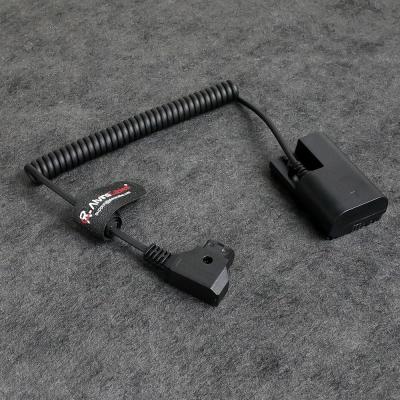 중국 알빈의 케이블 D-tap to LP-E6P 캐논 EOS R5 마크 ll/ R5/ R6 마크 ll/ R6/ R7/ R 카메라에 대한 가짜 배터리 전원 코일 케이블 판매용