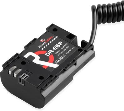 中国 アルヴィンのケーブル USB-C Type-c から LP-E6P カノン EOS R5 Mark ll/ R5/ R6 Mark ll/ R6/ R7/ R カメラ用のダミー バッテリー電源回線ケーブル 販売のため