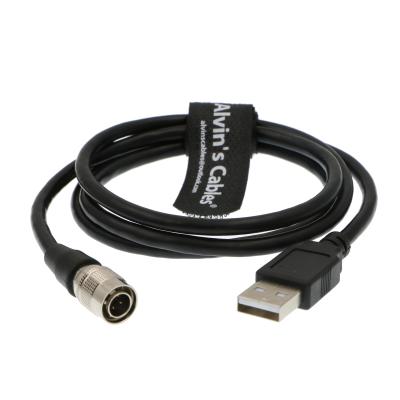 China Homem de 4 Pin Hirose ao cabo de dados de USB para a câmera para Windows7 e Windows8 à venda