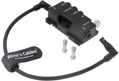 China Desbloqueo-caja Rojo-aprobada para rojo-Komodo| Extensión 9-Pin de la cámara del V-rapaz a la Funcionamiento-parada|Timecode|Ctrl|5V USB| B-caja de Genlock-BNC en venta