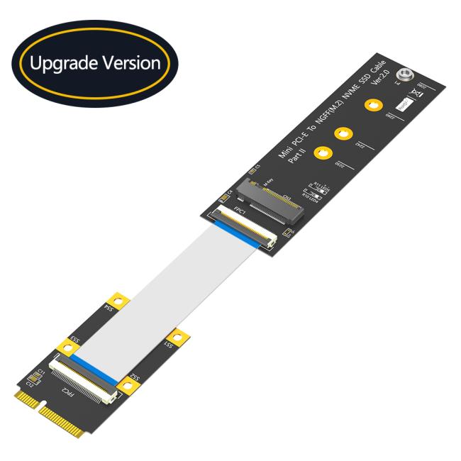 M.2 to Mini PCI-e Adapter front view