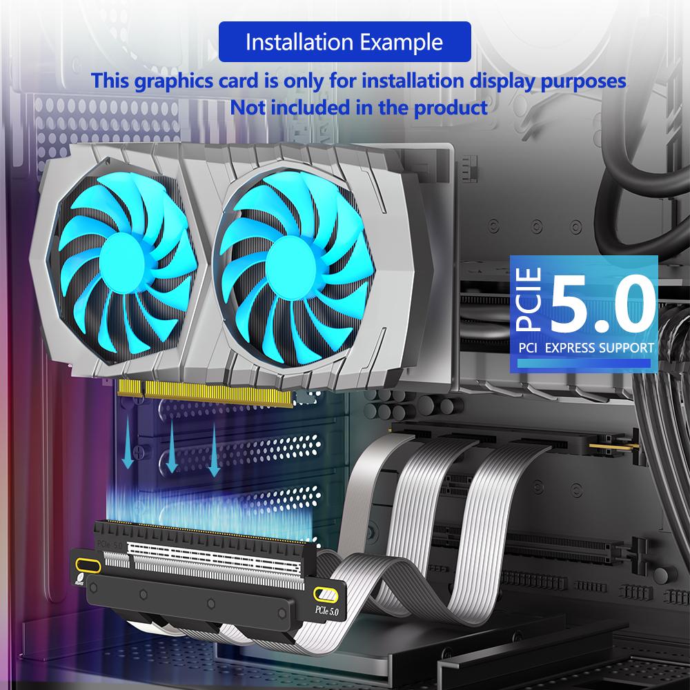 latest company news about Performance Soars: PCI-E 5.0 Graphics Card Extension Cable Debuts Heavy 5