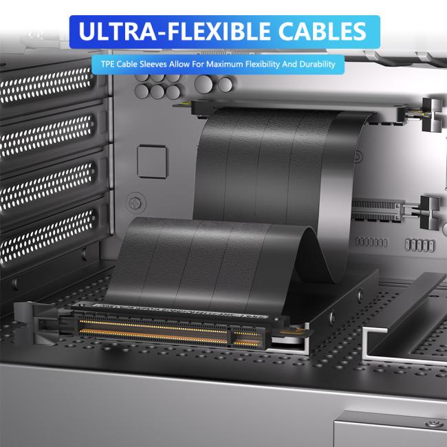 PCI-E 4.0 Riser Cable installation example