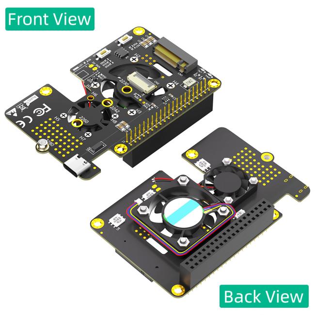 3 in 1 Combo Raspberry Pi Adapter side view