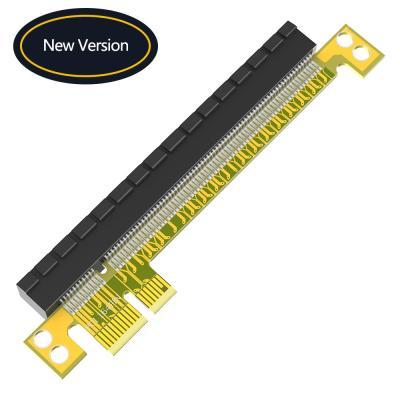 China 1x To 16x Pci Express Riser Adapter Male To Female Extension Graphics Card Pcie 5.0 Riser for sale