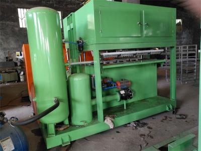 China 1000pcs/h Semi Auto Egg Tray Manufacturing Unit / Waste Paper Pulp Molding Machine for sale