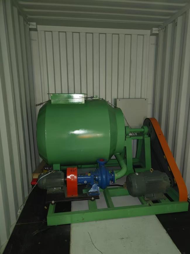 Egg tray machine packaging for shipment