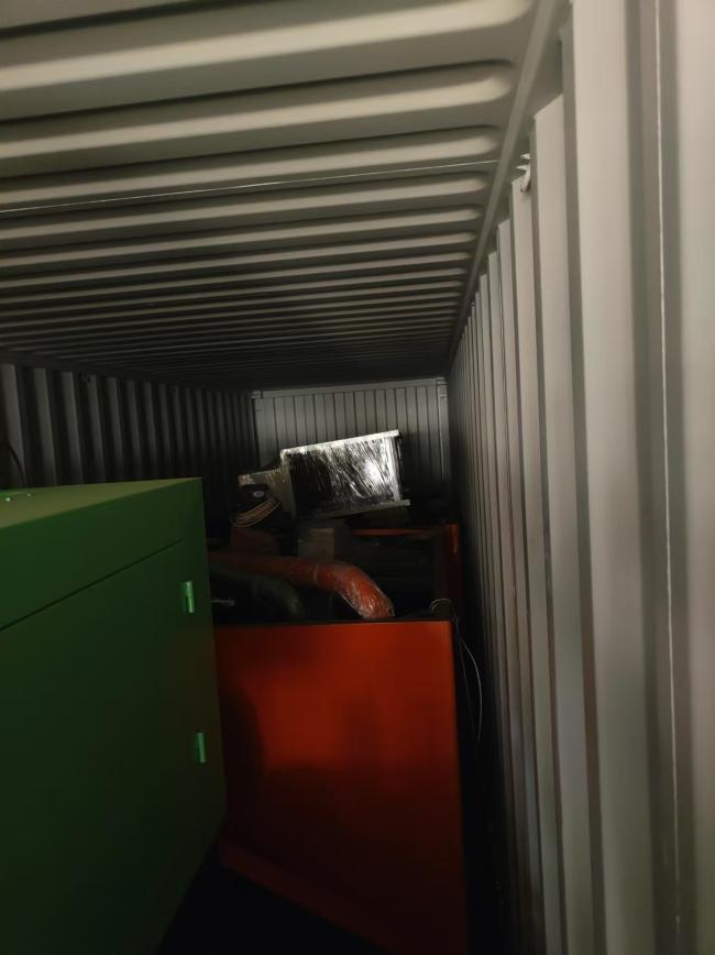 Egg tray machine ready for shipping