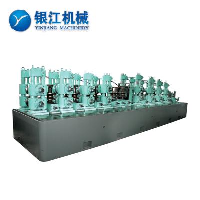 China Round / Square / Rectangular ERW Pipe Mill Steel Tube Production Line for sale