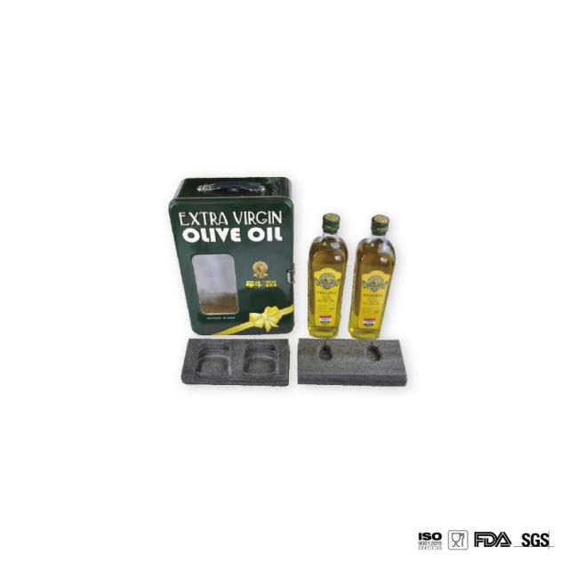 Oil can packaging