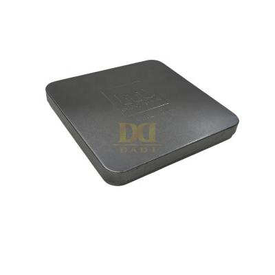 China DADI Food Grade Square Candy Tin Box Eco Friendly Square Tin Container for sale
